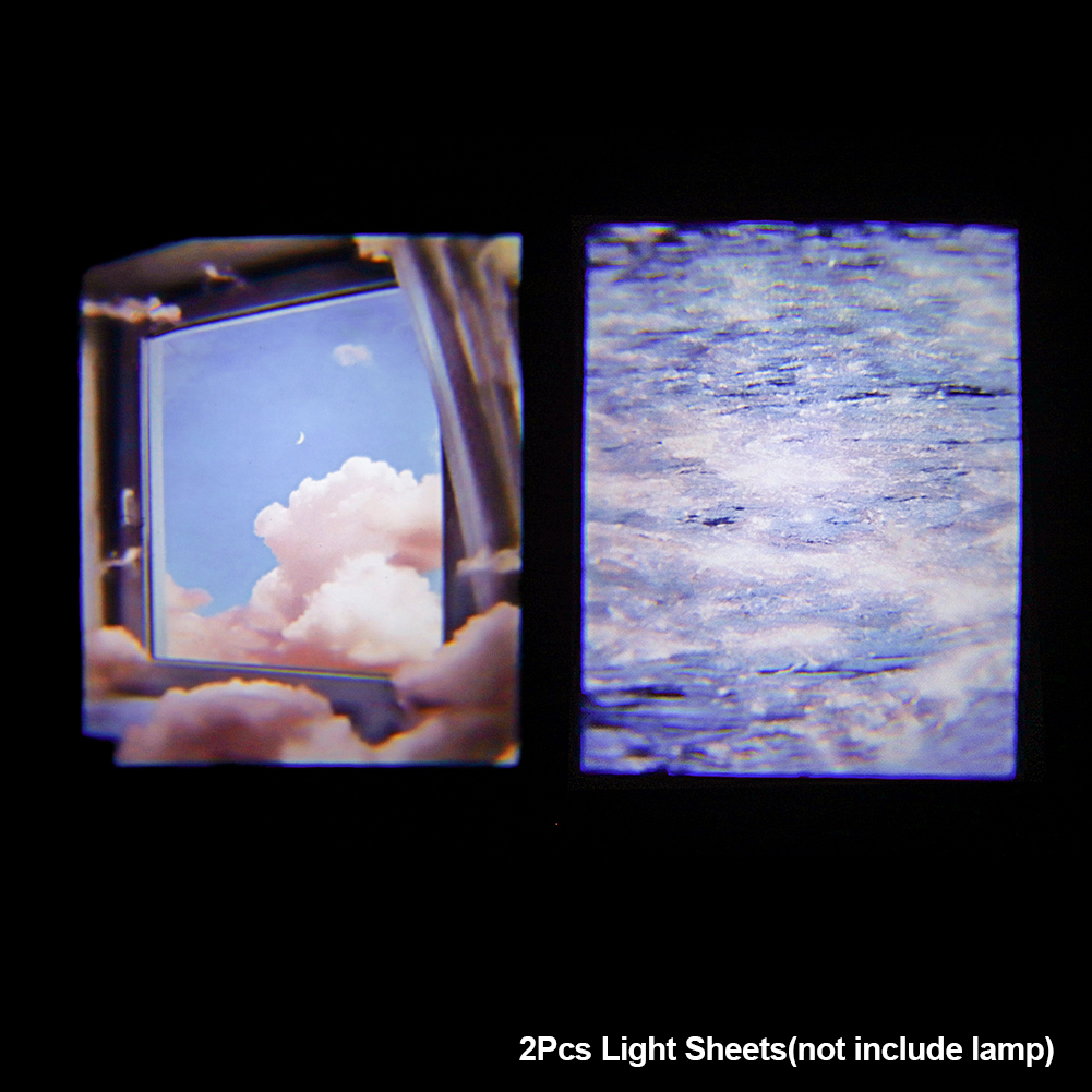 Ins Scenery Projection Lamp Sea Clouds Landscape Projector Photo Prop ...
