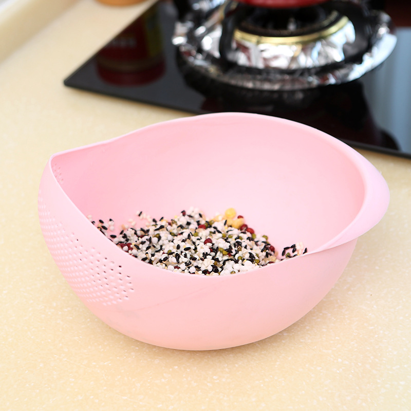 Perfect Plastic Washing Bowl For Rice Vegetables Fruits Container ...