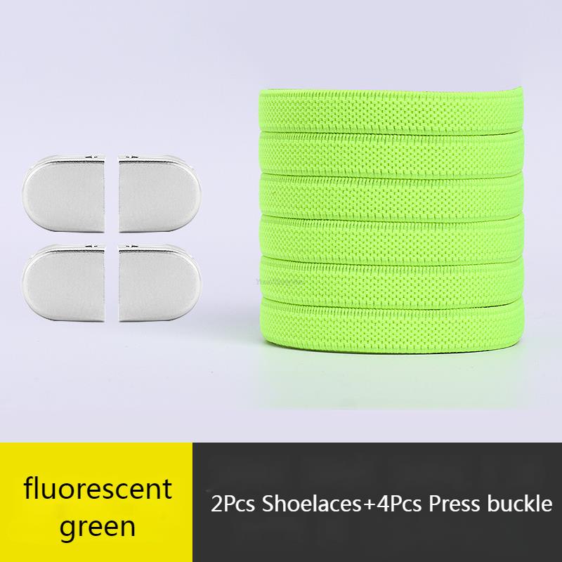 LSGS Elastic Laces Sneakers No Tie Shoe laces 8mm Bold elastic ...
