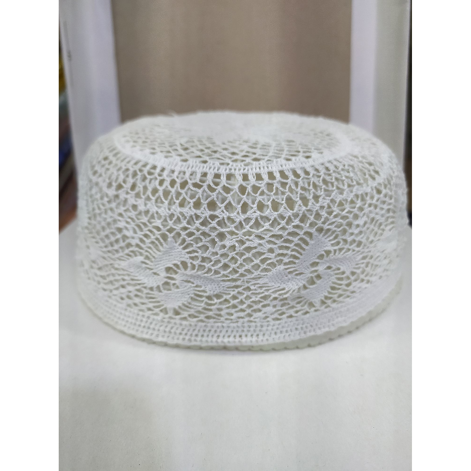 cotton tupi/ fan flower tupi / hand made tupi / Chittagong hand made ...