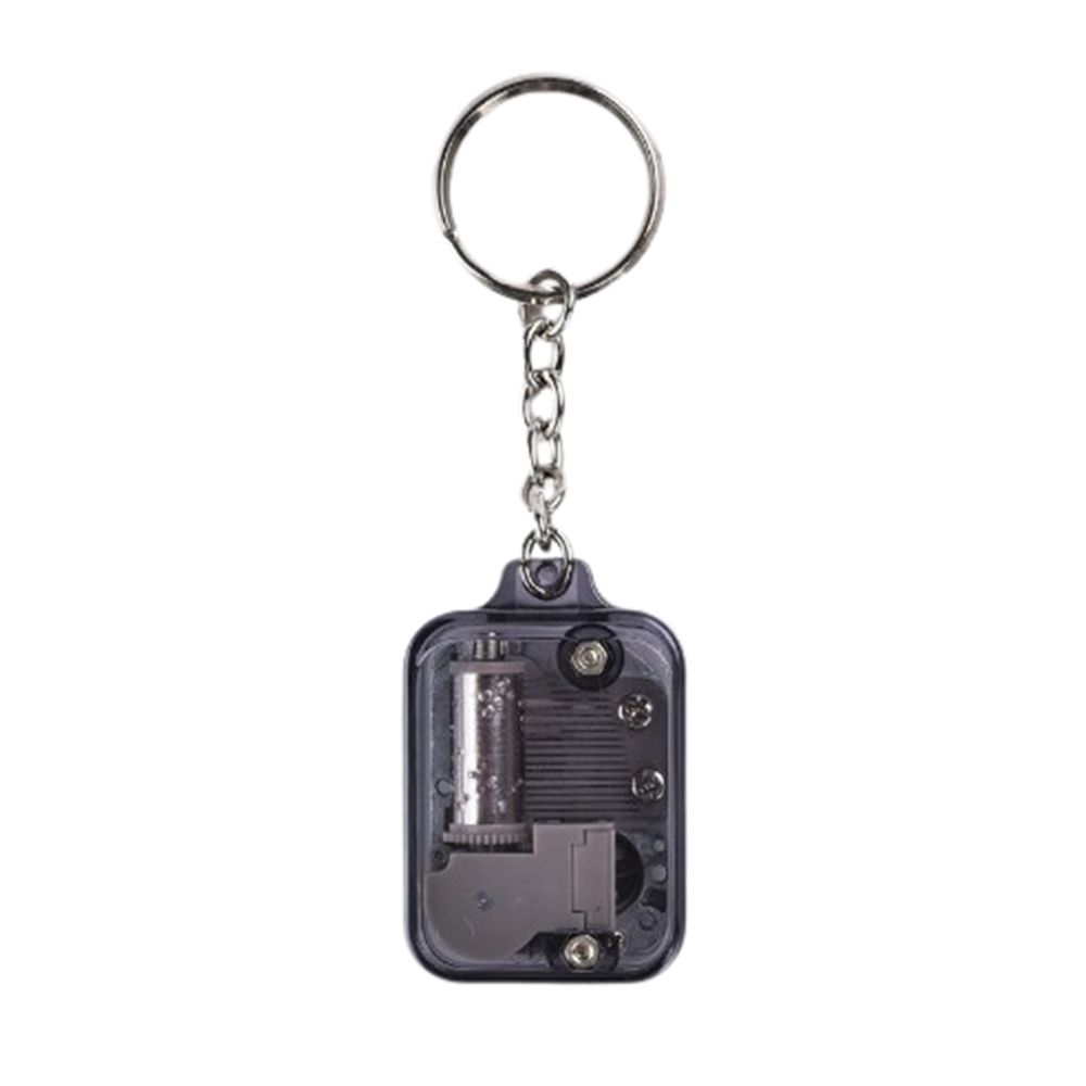 Useful Handy Crank Portable Musical Instrument Music Box Keychain ...