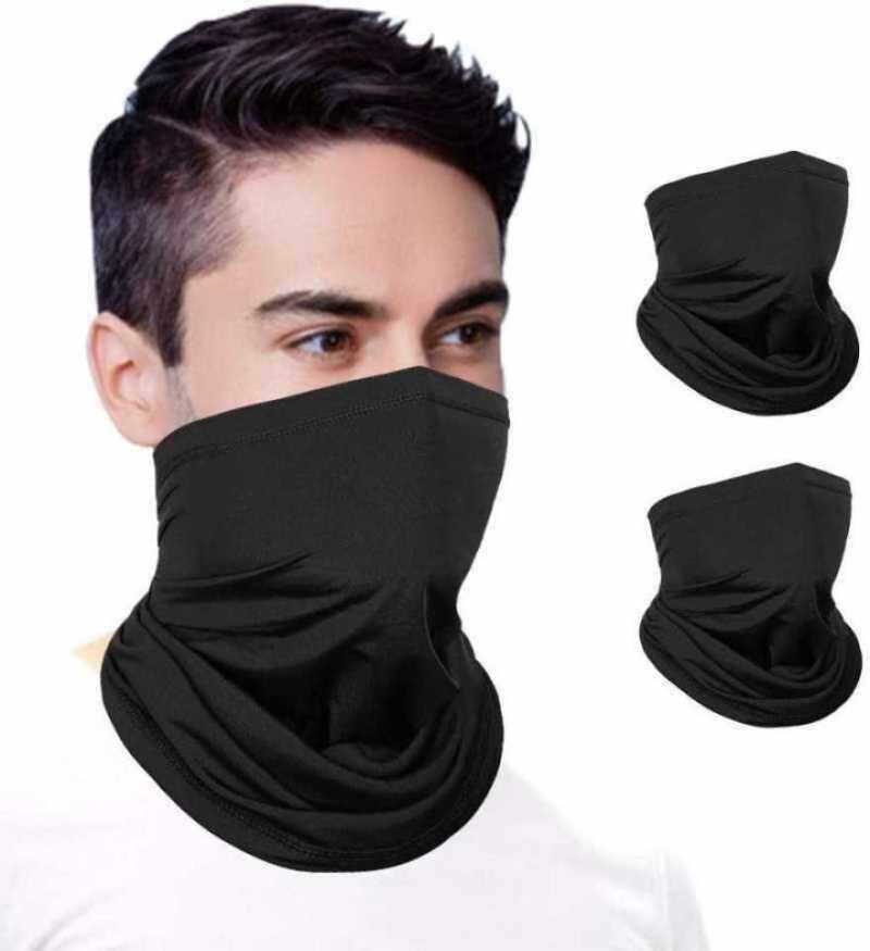 Half Face Handkerchief Black