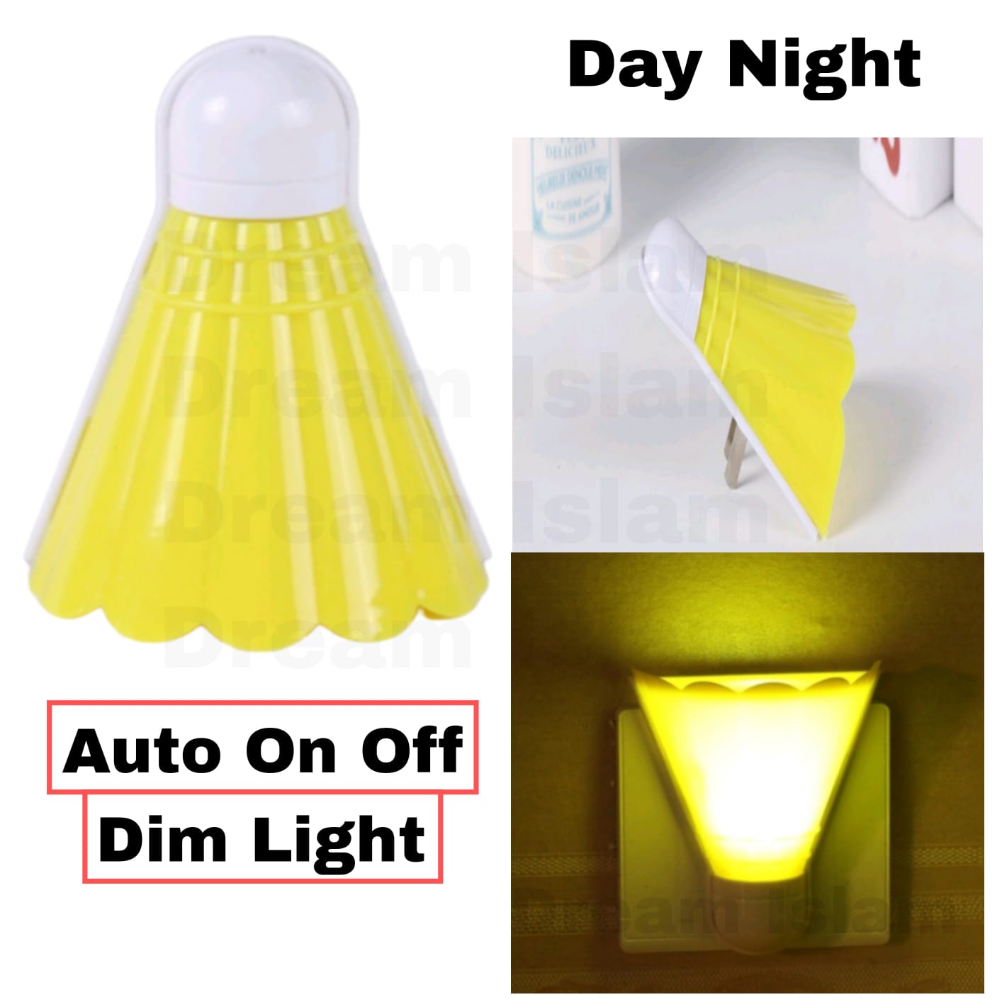 LED Dim light with sensor, Dim . new model badminton shap dim light ...