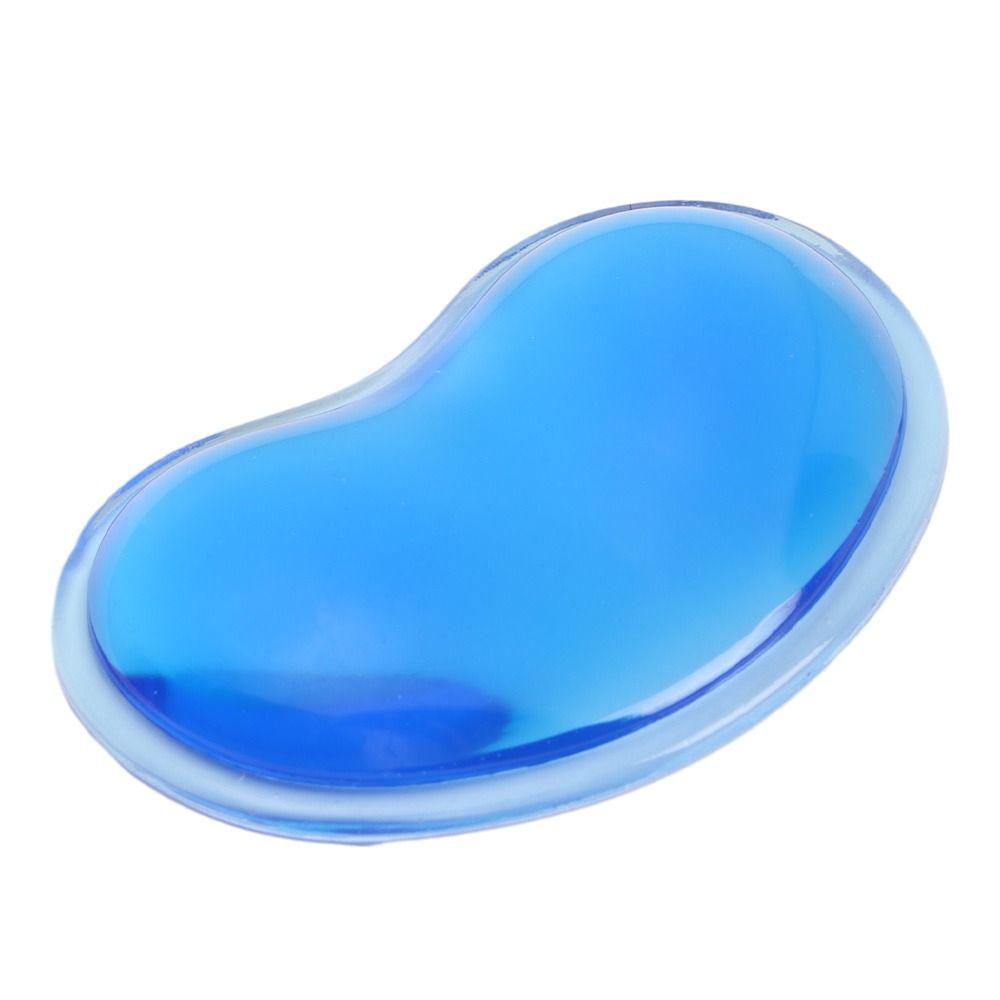 2PCS Cool Blue Pain Relief Silicone Gel Wrist Support Wrist Rest Pad ...