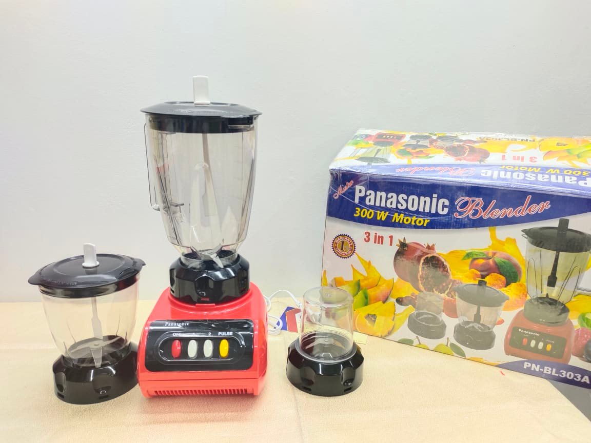 Panasonic Juicer Blender-3 IN 1. Heavy Duty 300 Watt Panasonic Electric ...
