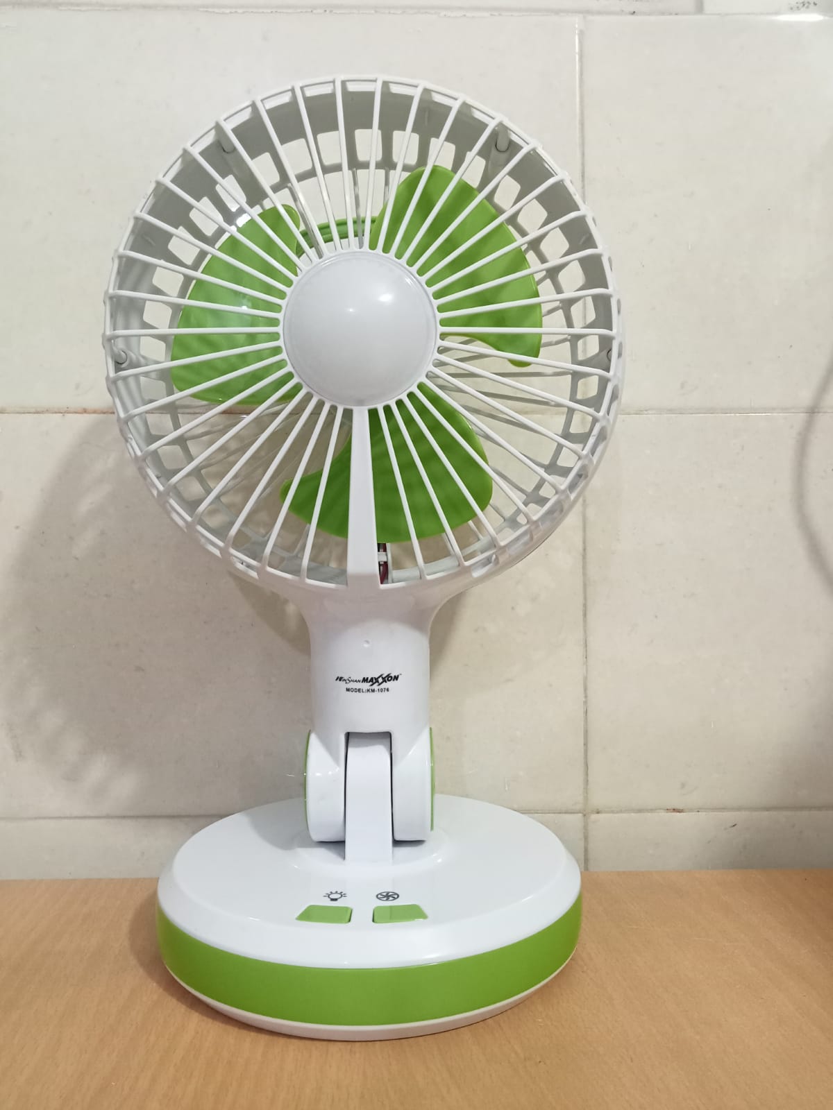 Rechargeable Fan / Charger Fan /Table Fan/ AC-DC Fan / DC Fan | Daraz ...