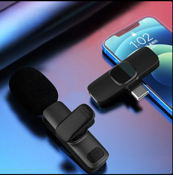 K8 Wireless Microphone Professional Type-C Long Range Outdoor Mobile ...