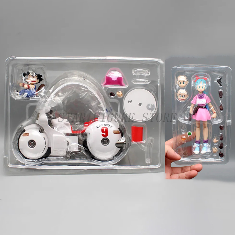 SHF Dragon Ball Adventure Action Figure Bulma's Motorcycle Hoipoi ...
