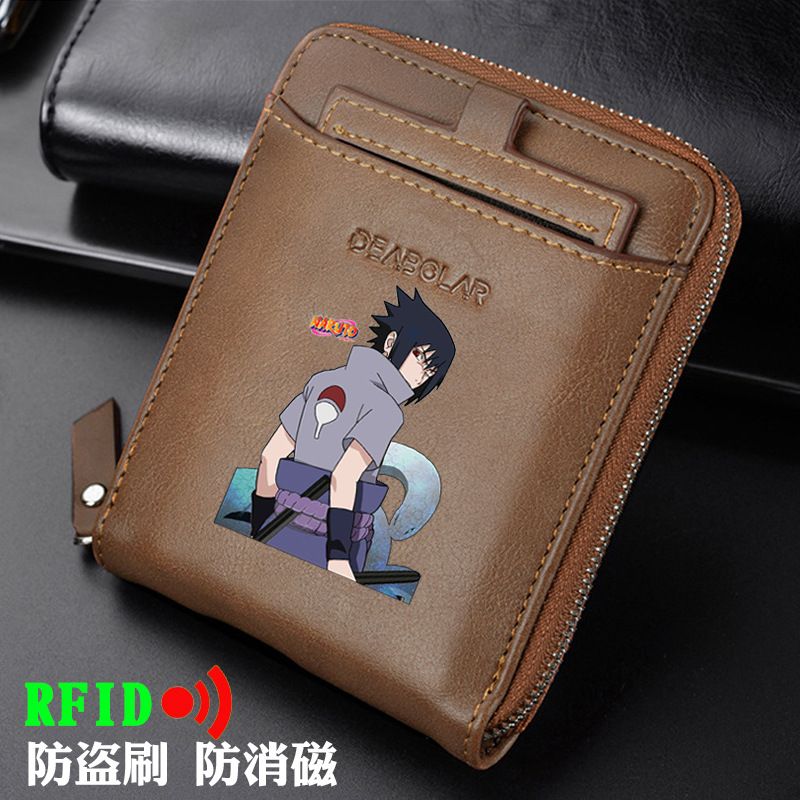 Naruto Wallet Men's Short Student Cartoon Animation Peripheral Naruto ...