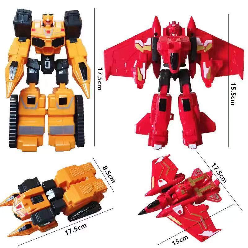 Fantasy mission force X Transformable Mecha Robot Transformer Toy Boy ...