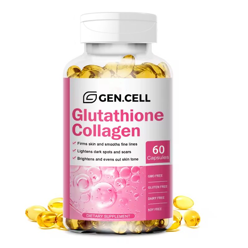 30 or 60 capsules of GEN.CELL Glutathione Collagen for Youthful skin ...