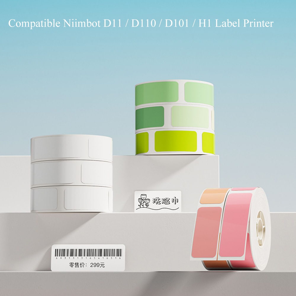 AlineYLingg Niimbot Cable Labels Thermal Niimbot D101 Label Printer ...