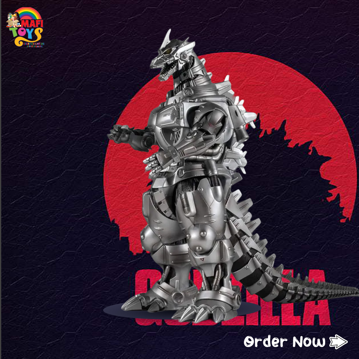 Mecha Godzilla Action Figure Movie Model Mechagodzilla Figma 12 Inch ...
