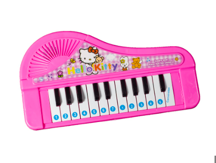 Hello Kitty Kids Popular Piano Musical Instrument | Daraz.com.bd