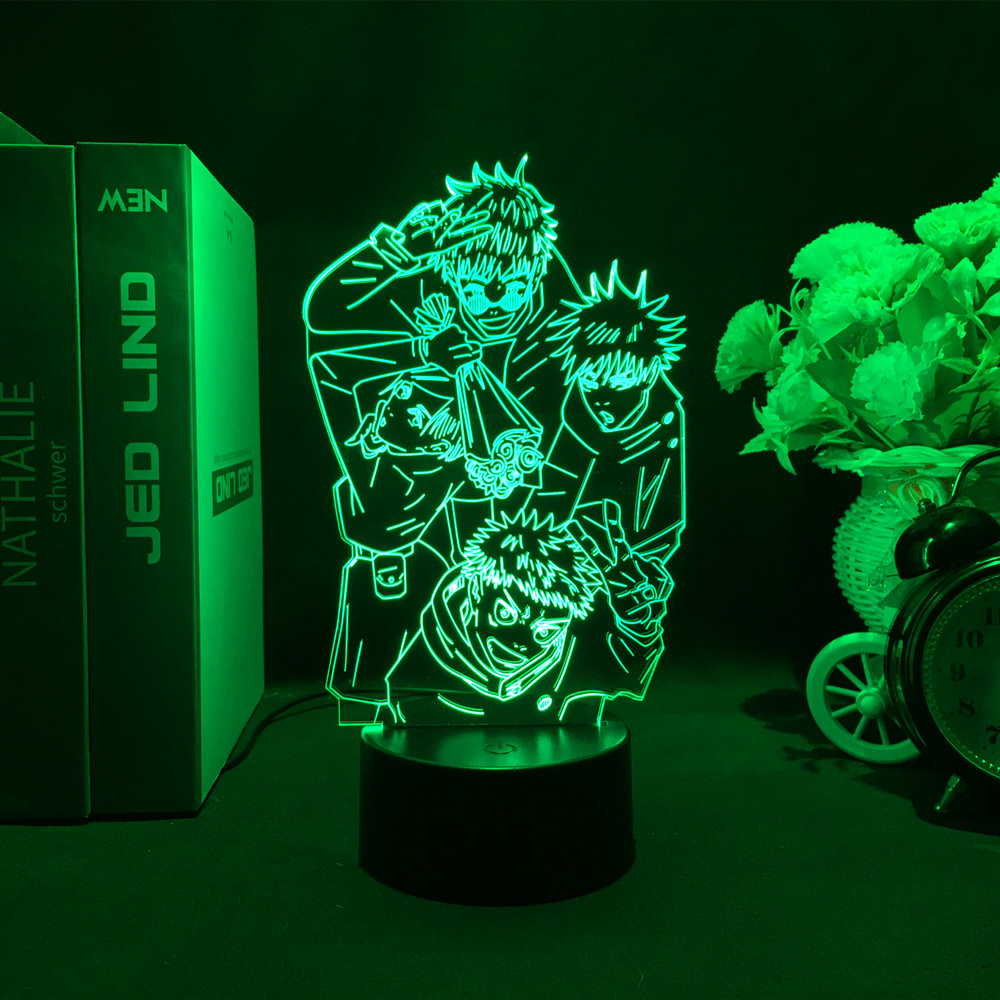 Led Light Anime Jujutsu Kaisen Yuji Itadori Ryomen Sukuna Gojo Satoru ...