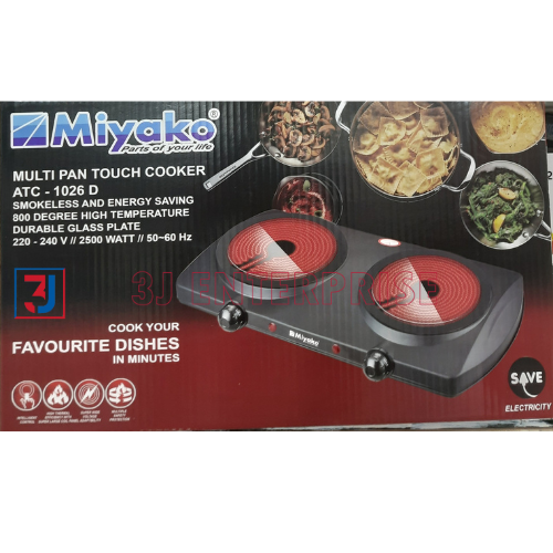 Miyako Double Touch Cooker/ Miyako Multi Pan Touch Cooker/ Miyako Touch ...