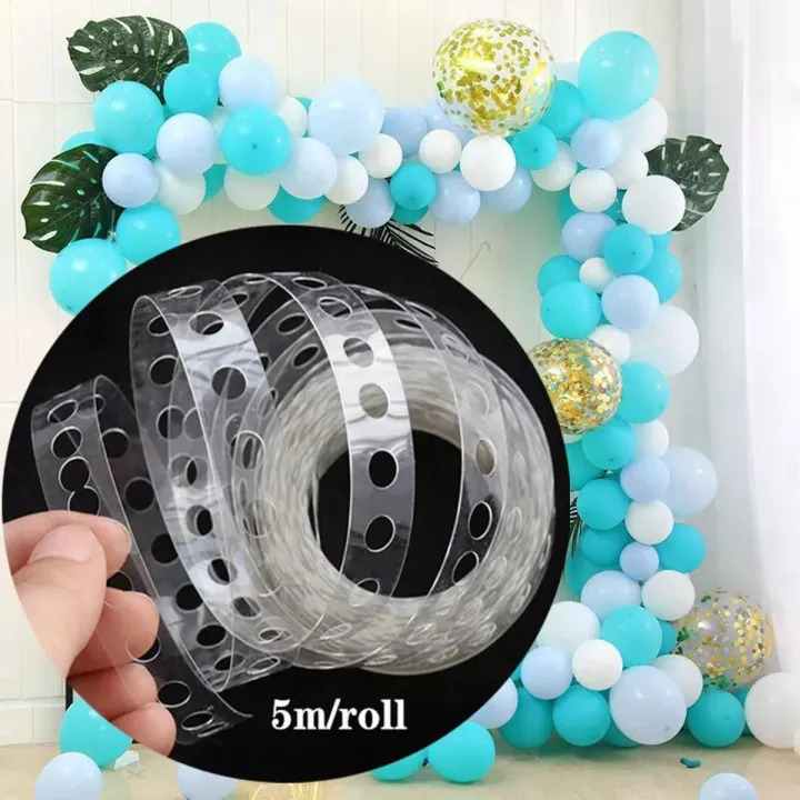Balloon Chain Ribbon – Perfect for Balloon Garland, Arch Decorations ...