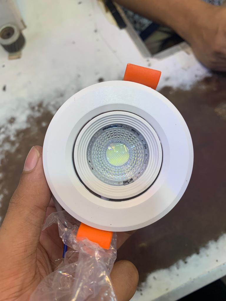 3 Watt Led Spot Light White LED Spotlight 3W With Downlight 6500K ...