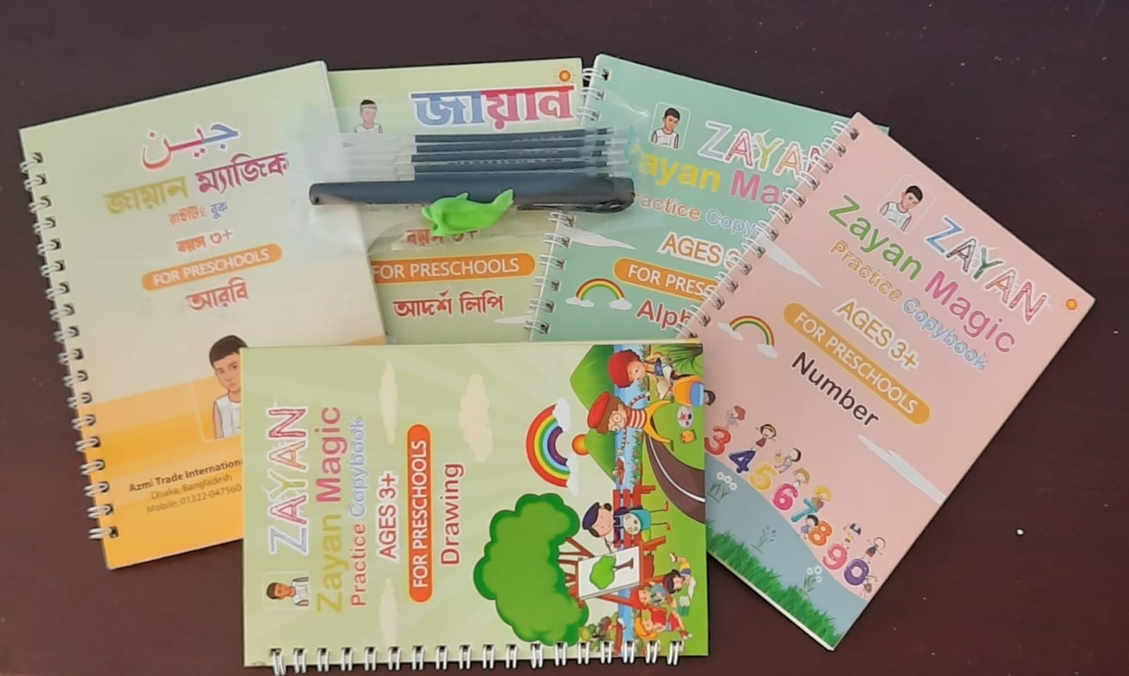 Magic Preschool Handwriting Practice Book All In One (5 Pieces) | Daraz ...
