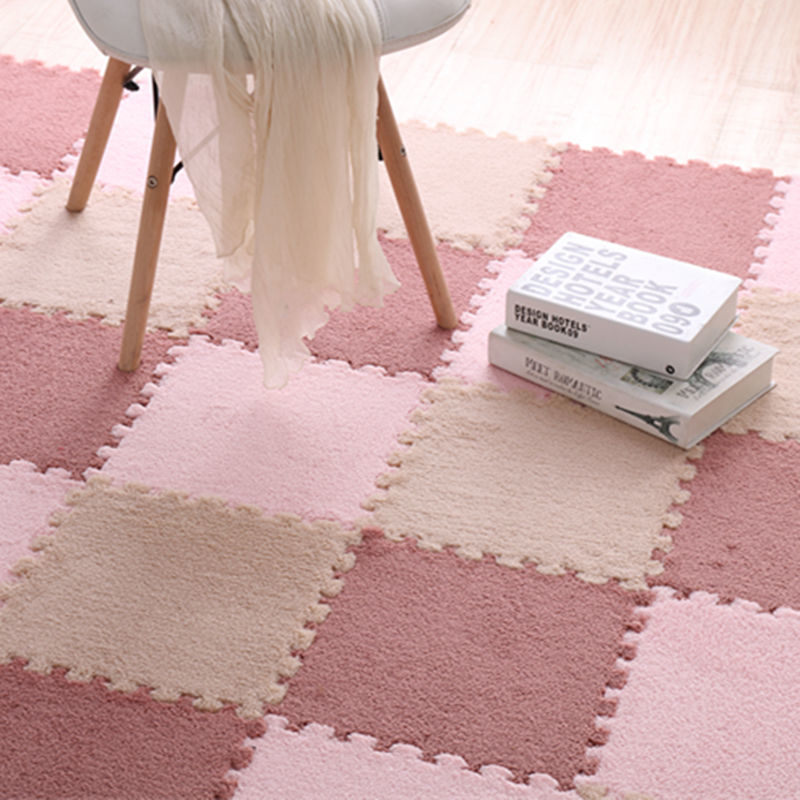 EVA Mat Stitching Suede Floor Mat Home Bedroom Puzzle Foam Carpet 30*30 ...