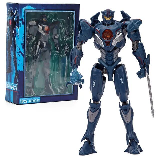 Pacific Rim 2 Gipsy Avenger Action Figures Movable Mech Robot Figure ...