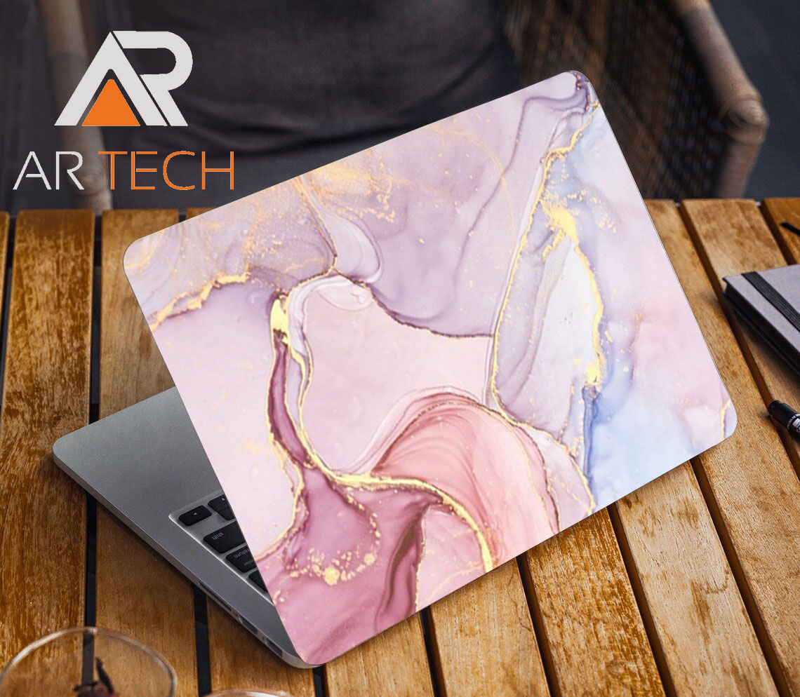 Pink Water Screen Premium Laptop Sticker AR-5815 | Daraz.com.bd