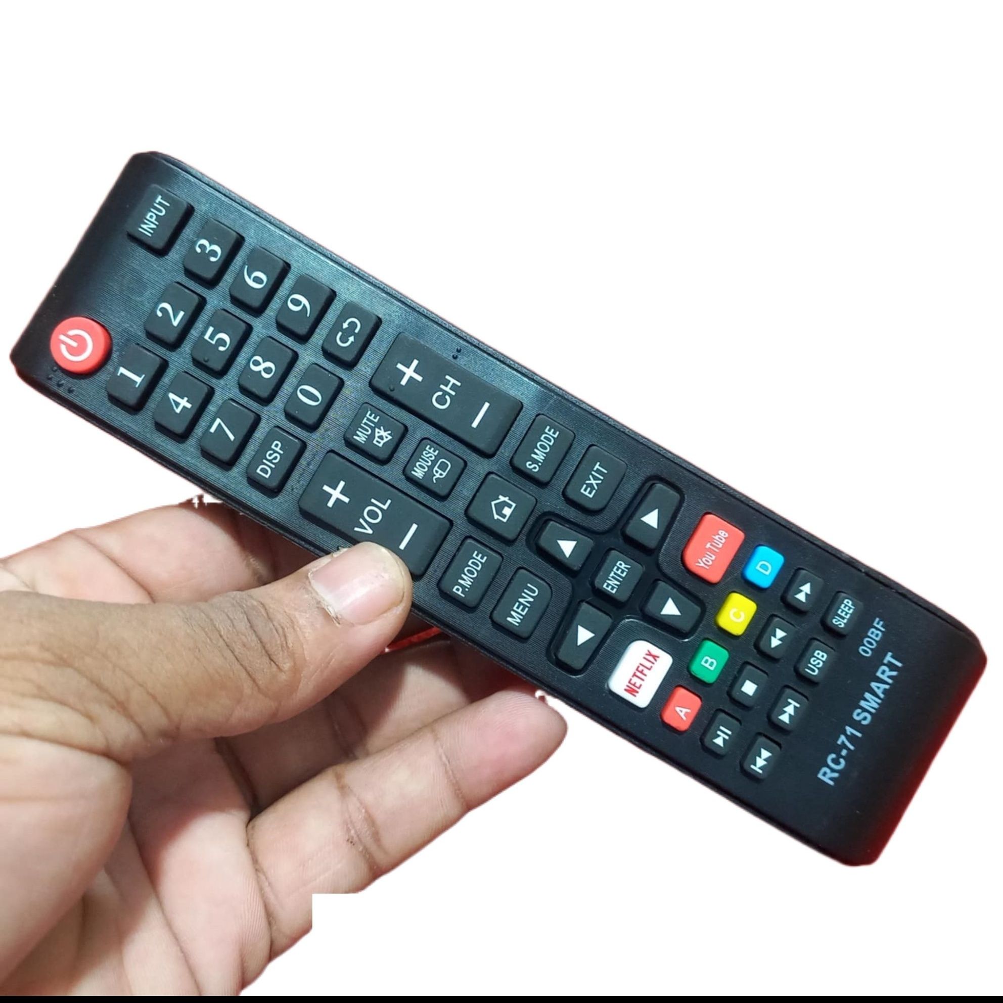 RC-71 TV Remote Controller RC-71 Remote Control TV Remote For Smart LED ...