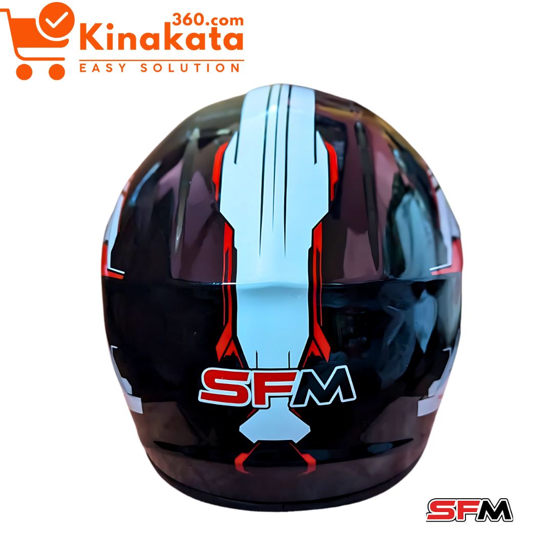 SFM 360V High-Speed Full Face Bike Helmet – Aerodynamic Design, ABS ...
