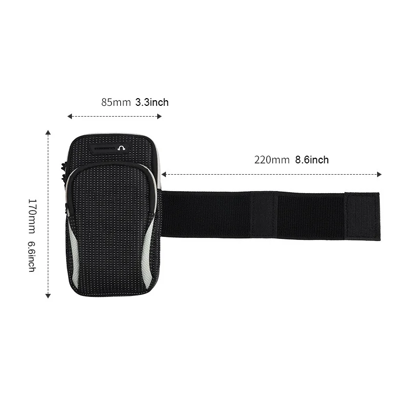 Waterproof Phone Arm running Bag Sports Running Gym Bag for Mobile ...