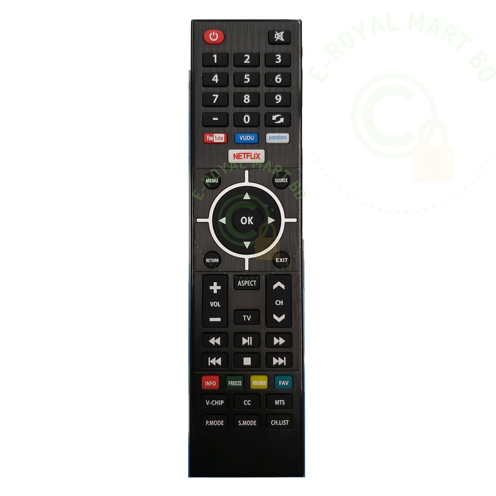 Vertex LED Smart Android TV Remote - Effortless TV Control with This ...
