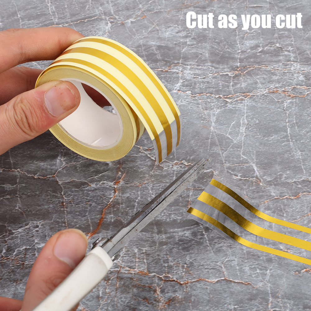 5M Ceramic Tile Gap Tape Mildewproof Self Adhesive Gap Sealing Foil ...