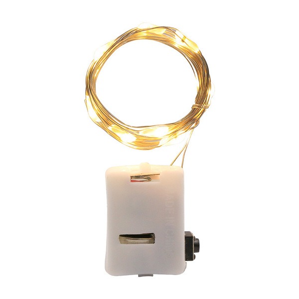 led copper wire string light button flashing light 2 meters 20 lights