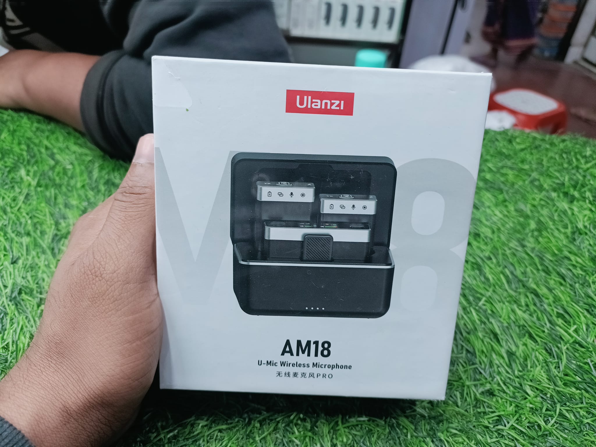 Ulanzi U-Mic AM18 Wireless Lavalier Microphone System A018GBB1 | Daraz ...