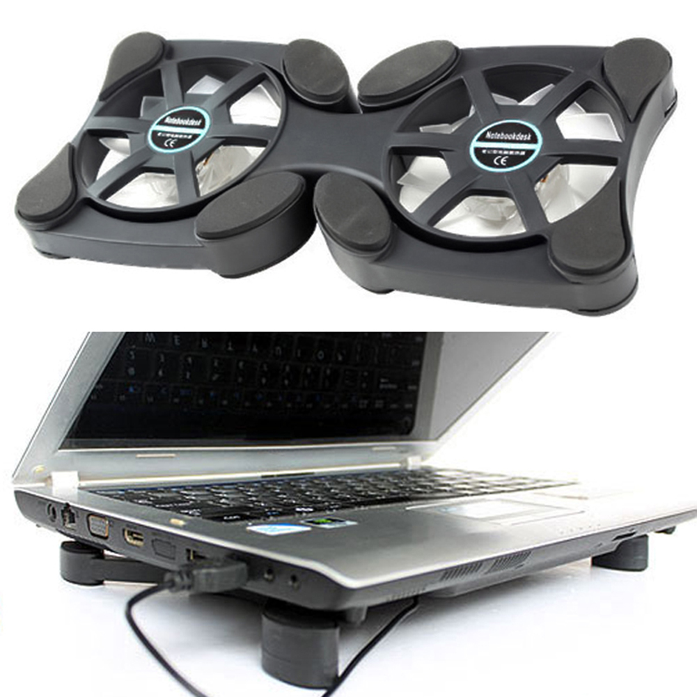 【3C VictoryEagle】14inch USB 2 Fan Laptop Radiator Cooling Pad | Daraz ...