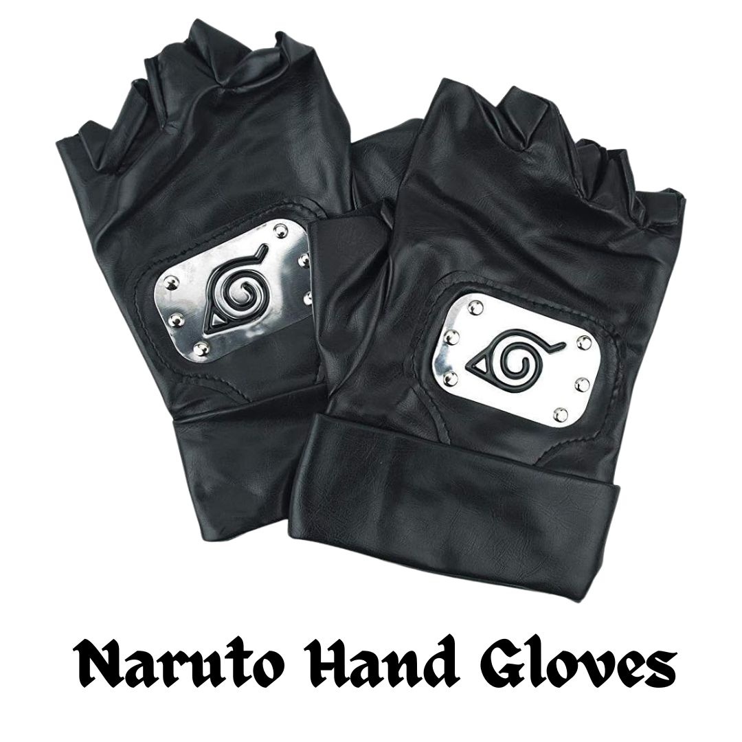 New Naruto Exclusive Kakashi Hand Gloves Costumes KIT for Anime Cosplay ...