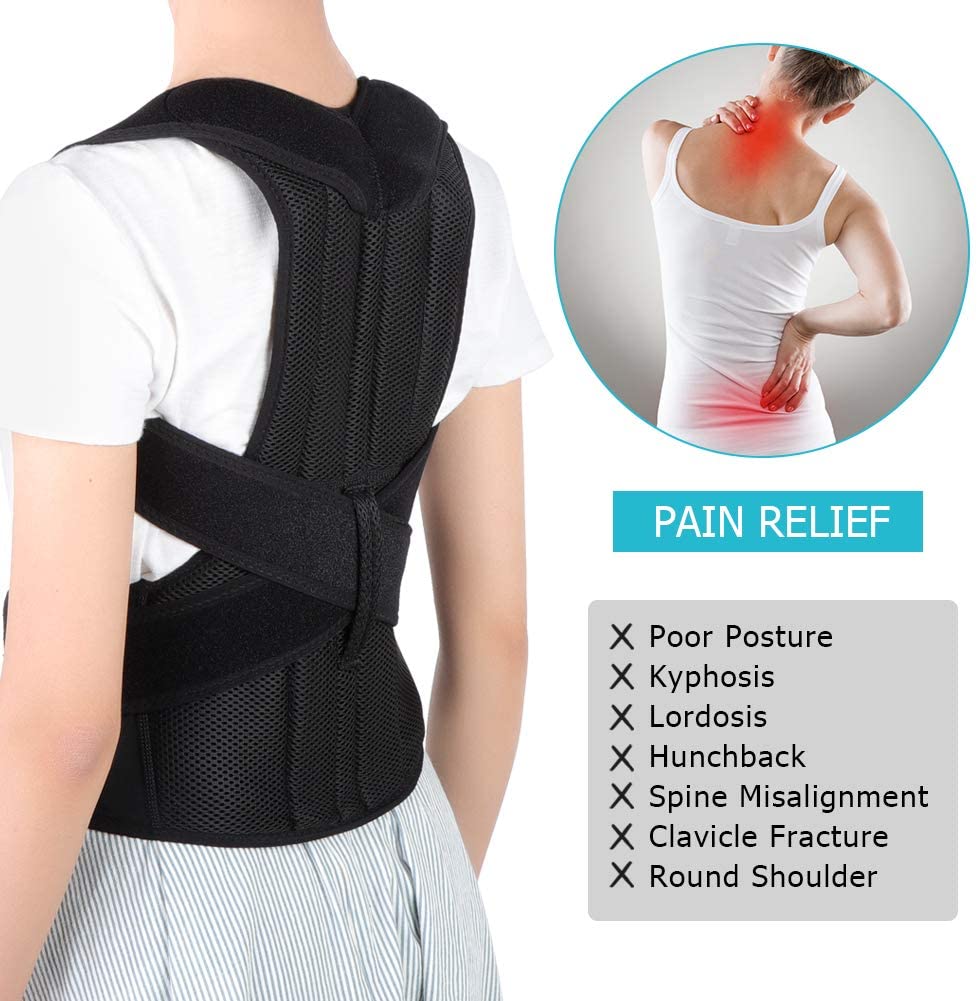 Fully Adjustable Magnetic Orthopedic Posture Corrector for Men Women ... Fully Adjustable Magnetic Orthopedic Posture Corrector for Men Women ...
