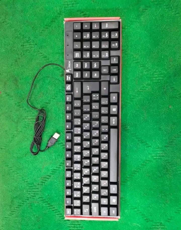 A.tech KB8801 USB Keyboard with Bangla Keyboard | Daraz.com.bd