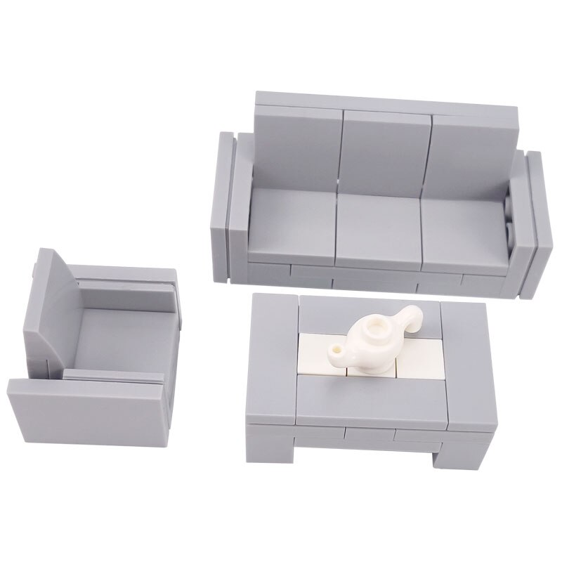 【happy one】Creator City Table Kids TV Sofa Compatible Furniture Model ...