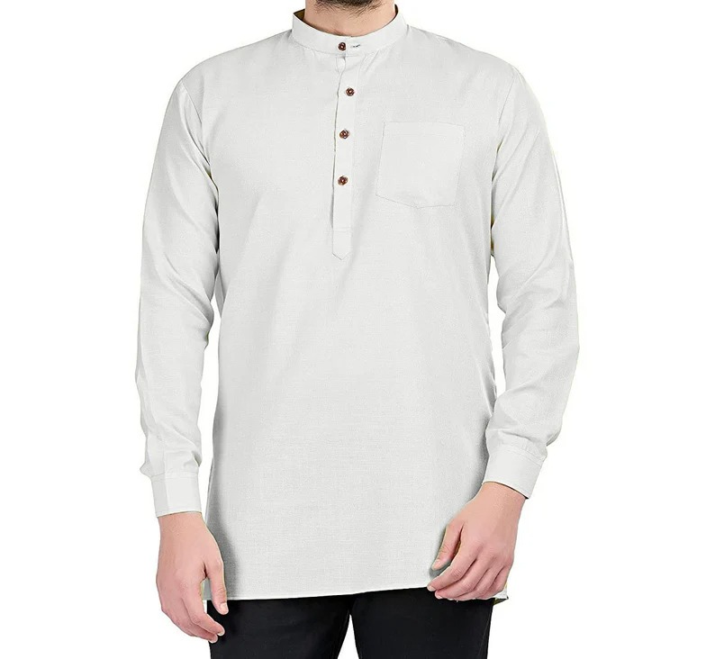 Men's full sleeve Shirts Katua Design Short Ethnic wear Short Fatua ...