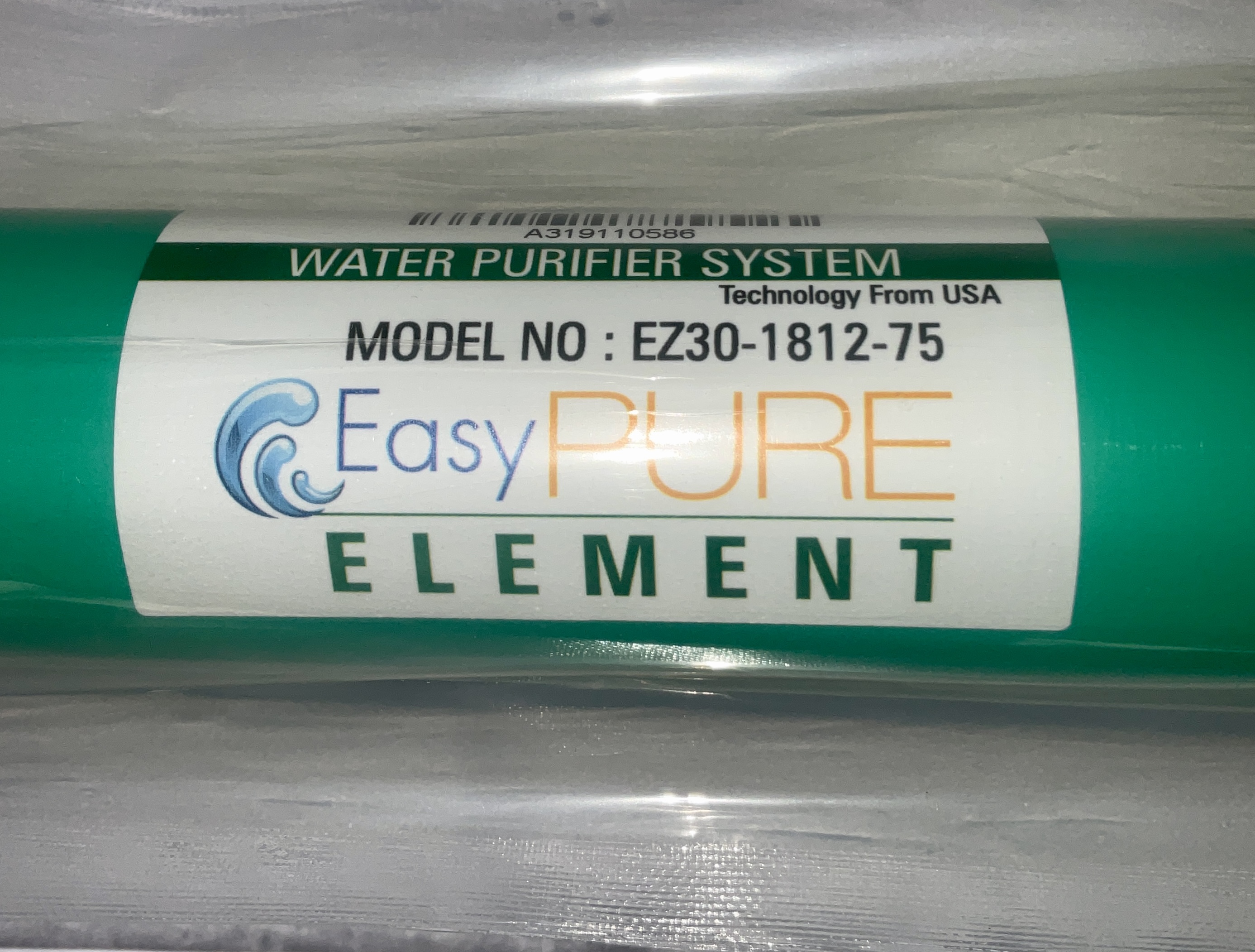 EASY PURE RO Membrane 75 GPD Large Flow for 5/6/7-Stage Home Drinking ...