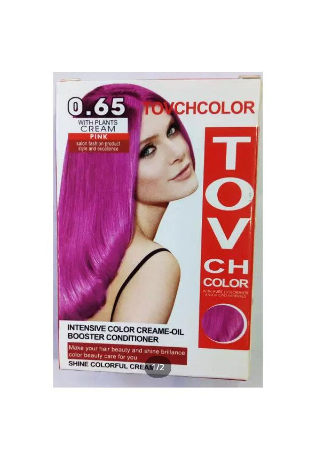 Tov Ch Hair Color Cream Pink 0.65 -30x2 ml | Daraz.com.bd