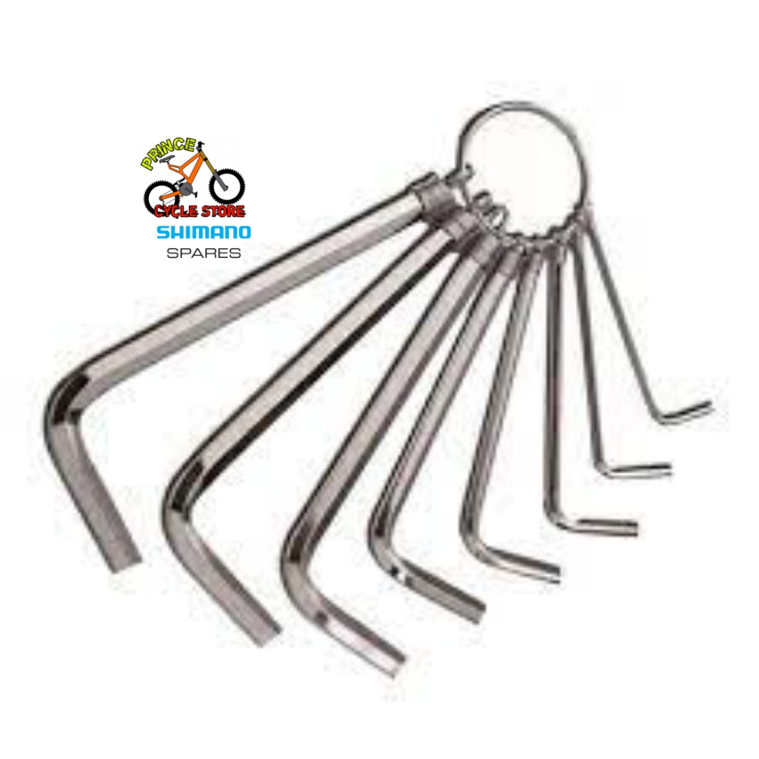 10 Pcs L Hex Key Wrench Set For Cycle Prince Cycle Store | Daraz.com.bd