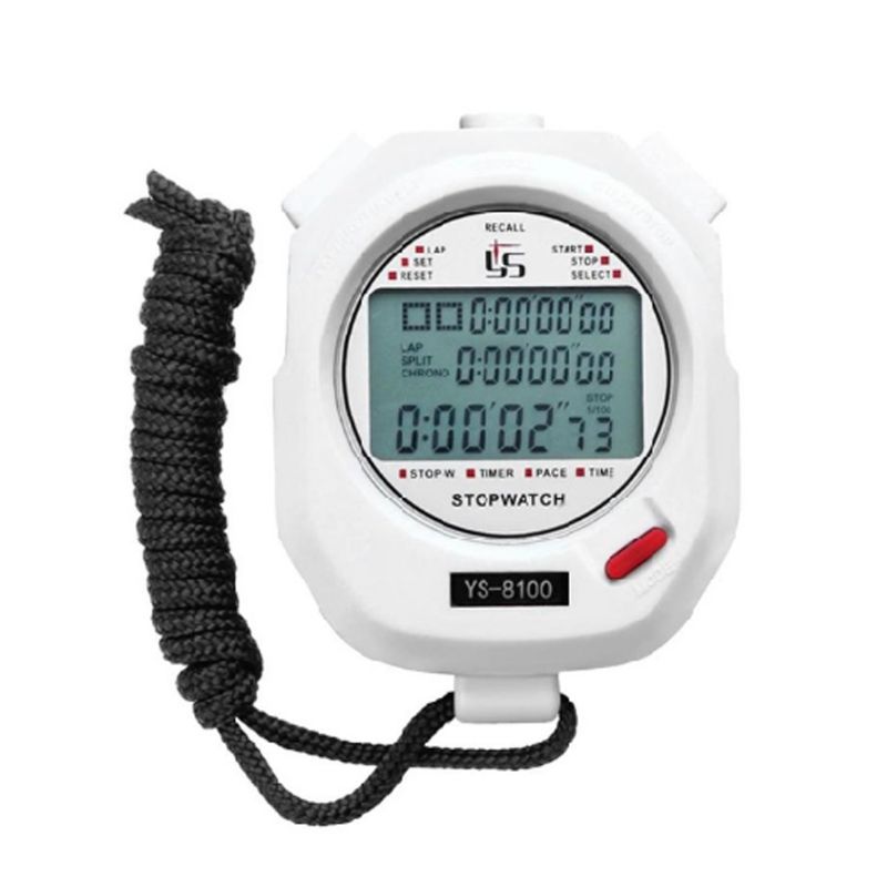 Professional 3 Rows of 100 Stopwatch Timers Handheld Digital Stopwatch ...