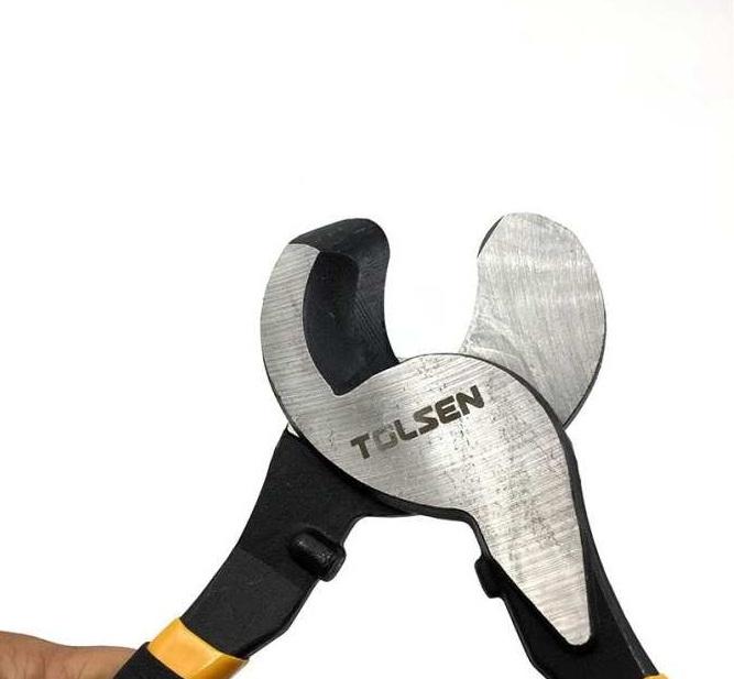 TOLSEN Industrial Grade Cable Cutter (250mm, 10") Dipped Handle 38022 ...