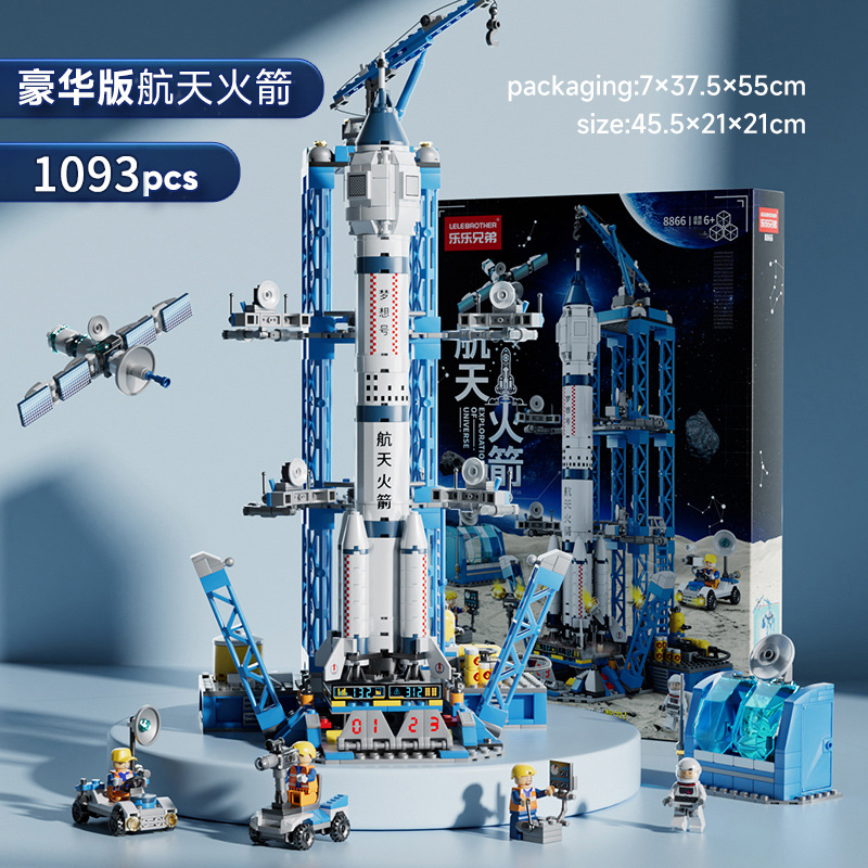 Space shuttle rocket model compatible lego astronaut china building ...