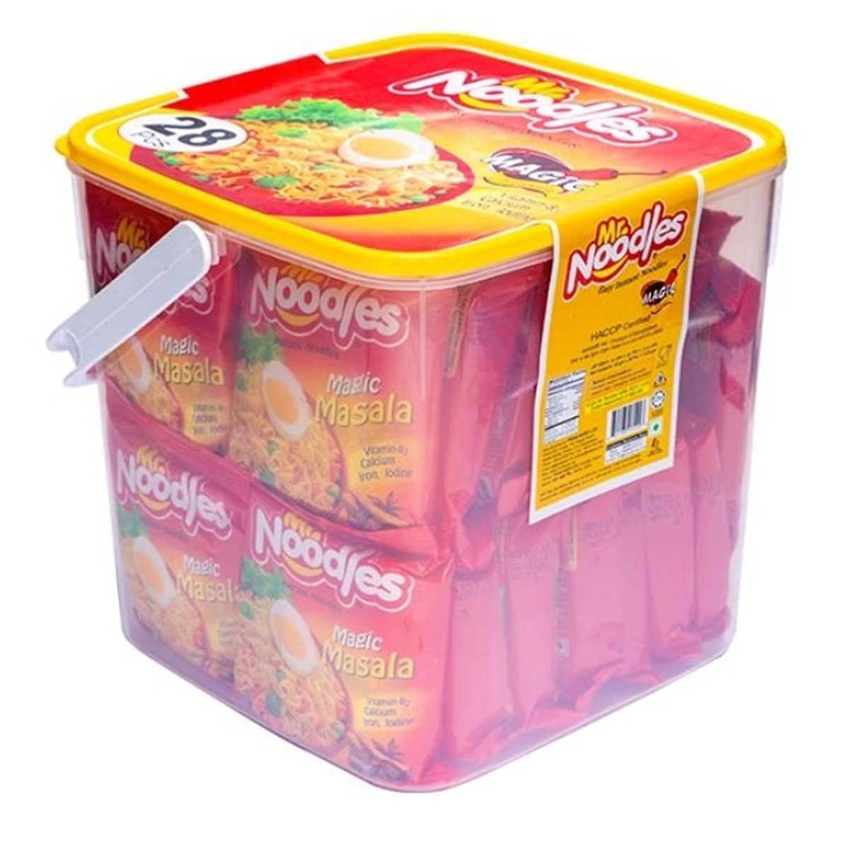 Mr.Noodles Magic Masala 35gm X 28pcs (Bucket) | Daraz.com.bd