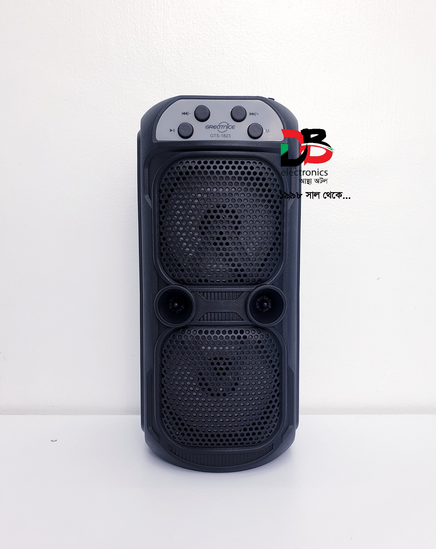 Wireless Speaker 3" GTS-1823 Portable Bluetooth Speaker Multi-Colour (Only Service Warranty: 02 ...