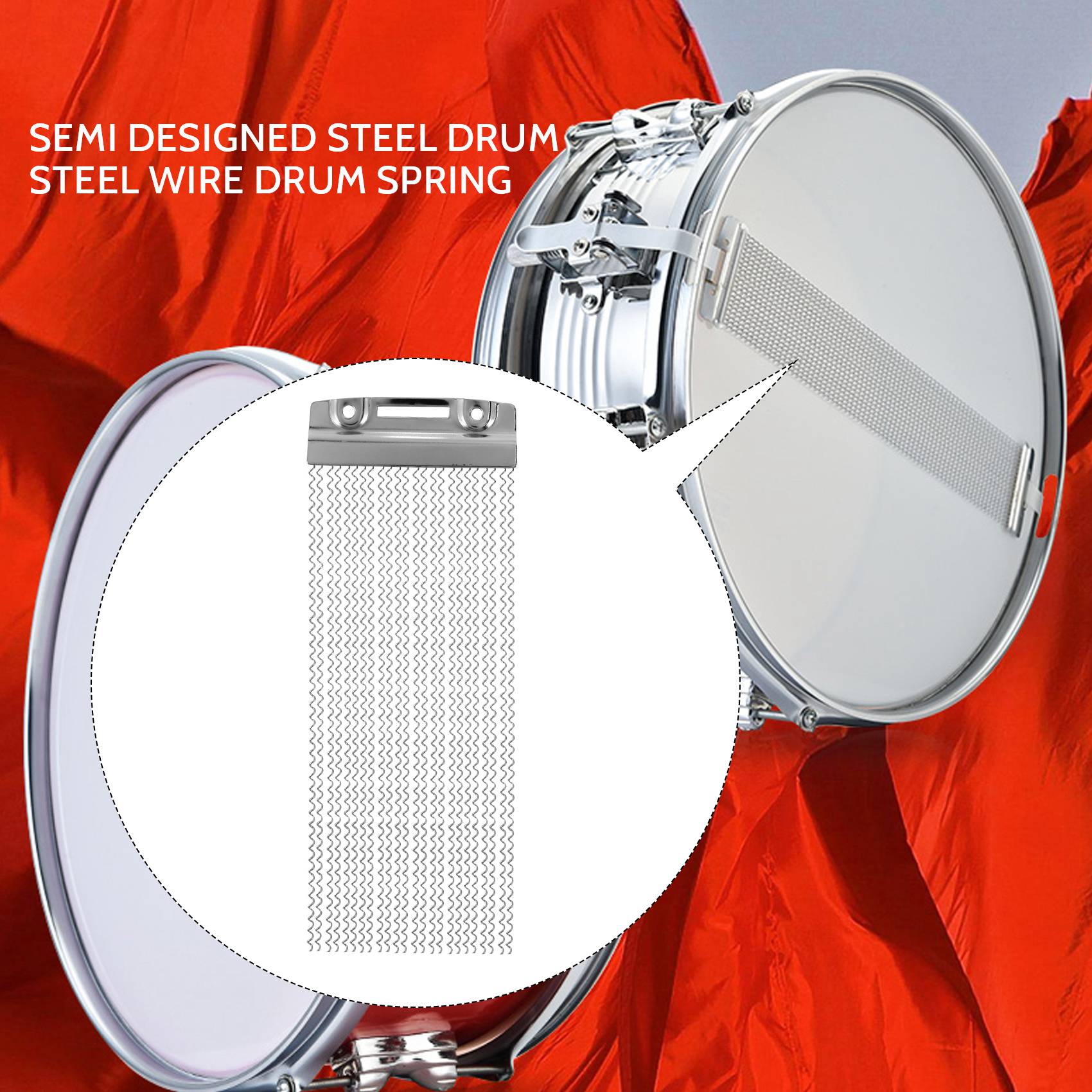 Half Design Drum Spring for Children Snare Cajon Box Drums 24 Strand ...