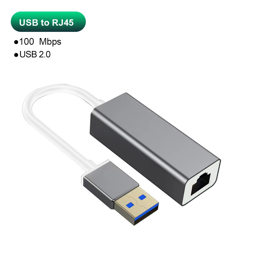 USB 3.0 to Ethernet Network Card Aluminum Gigabit Type-C Adapter for ...
