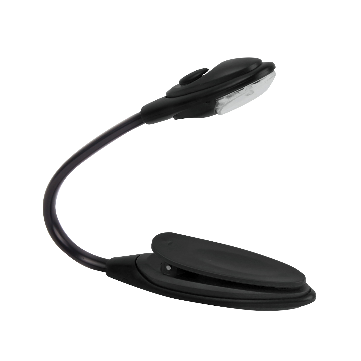 Portable Bendable Battery Powered Clip-On Book Lamp/ LED Eye Protection ...